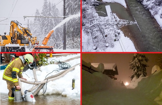 Jake snežne padavine pogodile Austriju! | Radio Bambi